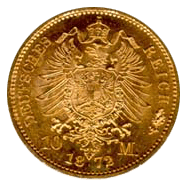 Buy 10 Mark German Wilhelm Gold Coin - Guidance Corporation