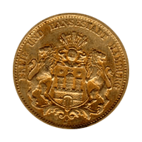 Buy 20 Mark Hamburg Gold Coin, 1875-1900 - Guidance Corporation