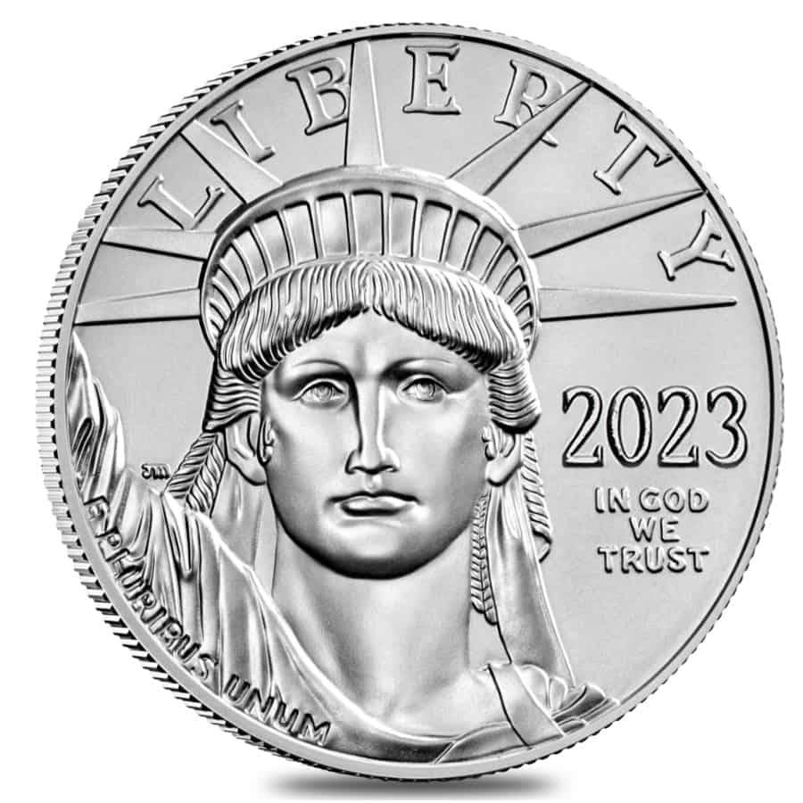 Buy 2023 1 oz Platinum American Eagles (BU) - Guidance Corporation